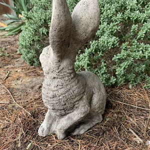 Stone Garden Large Traditional Hare Detailed Garden Ornament | Etsy