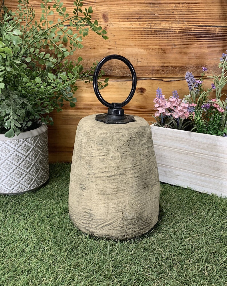 Stone Garden Rustic Door Stop - Etsy UK