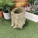 Stone Garden Tree Green Man Planter Plant Pot Cute Ornament - Etsy