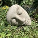 Stone Garden Beautiful Small Half Face Modern Art Statue Concrete ...