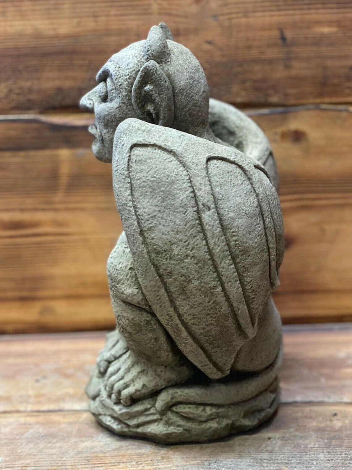 Stone Garden Gargoyle Goblin Devil Gremlin Winged Gothic | Etsy UK