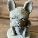 Stone Garden Sitting French Bulldog Frenchie Dog Puppy Gift Ornament ...