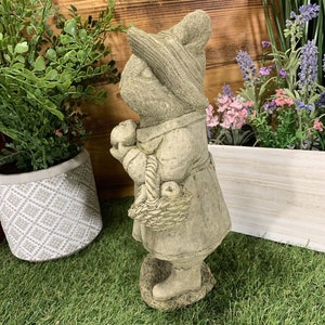 Stone Garden Wind in the Willows 'rabbit With Hat' Concrete Statue ...