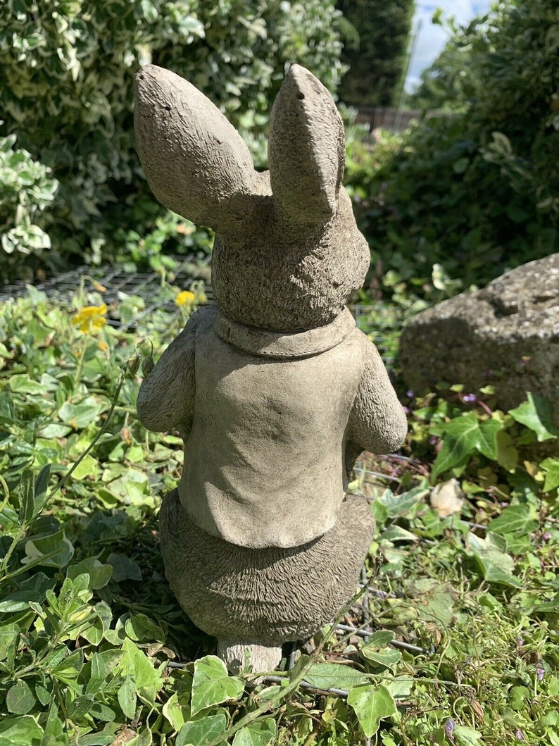 Stone Garden Wind in the Willows 'rabbit With Spade' - Etsy