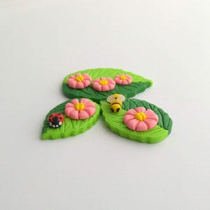Summer Buttons Leaf Buttons Set Ladybug Buttons Girls Jewelry Bee ...