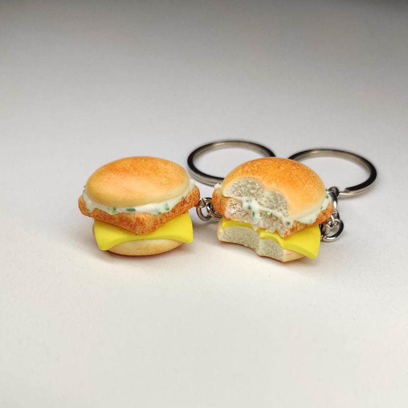 Burger et poisson - Etsy Österreich