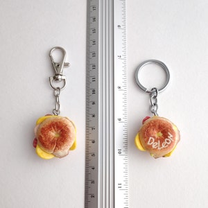 NY Style Bagel Sandwich With Bacon, Egg and Cheese - Etsy