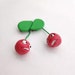 Angry Cherry Brooch - Etsy