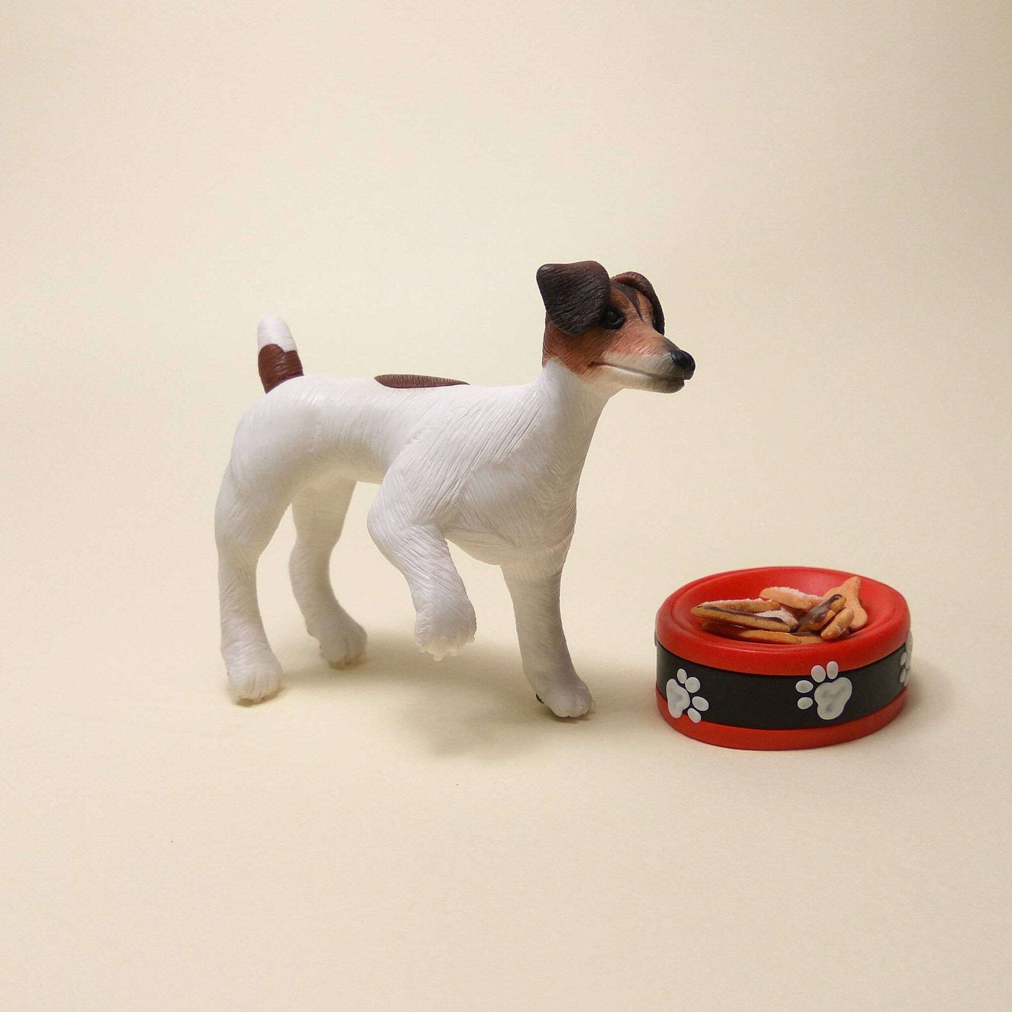 Jack Russell Terrier Figurine Custom pet portrait sculpture | Etsy