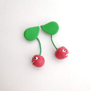 Angry Cherry Brooch - Etsy