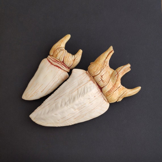 Dragon tooth sculpture Witcher Accessories | Etsy