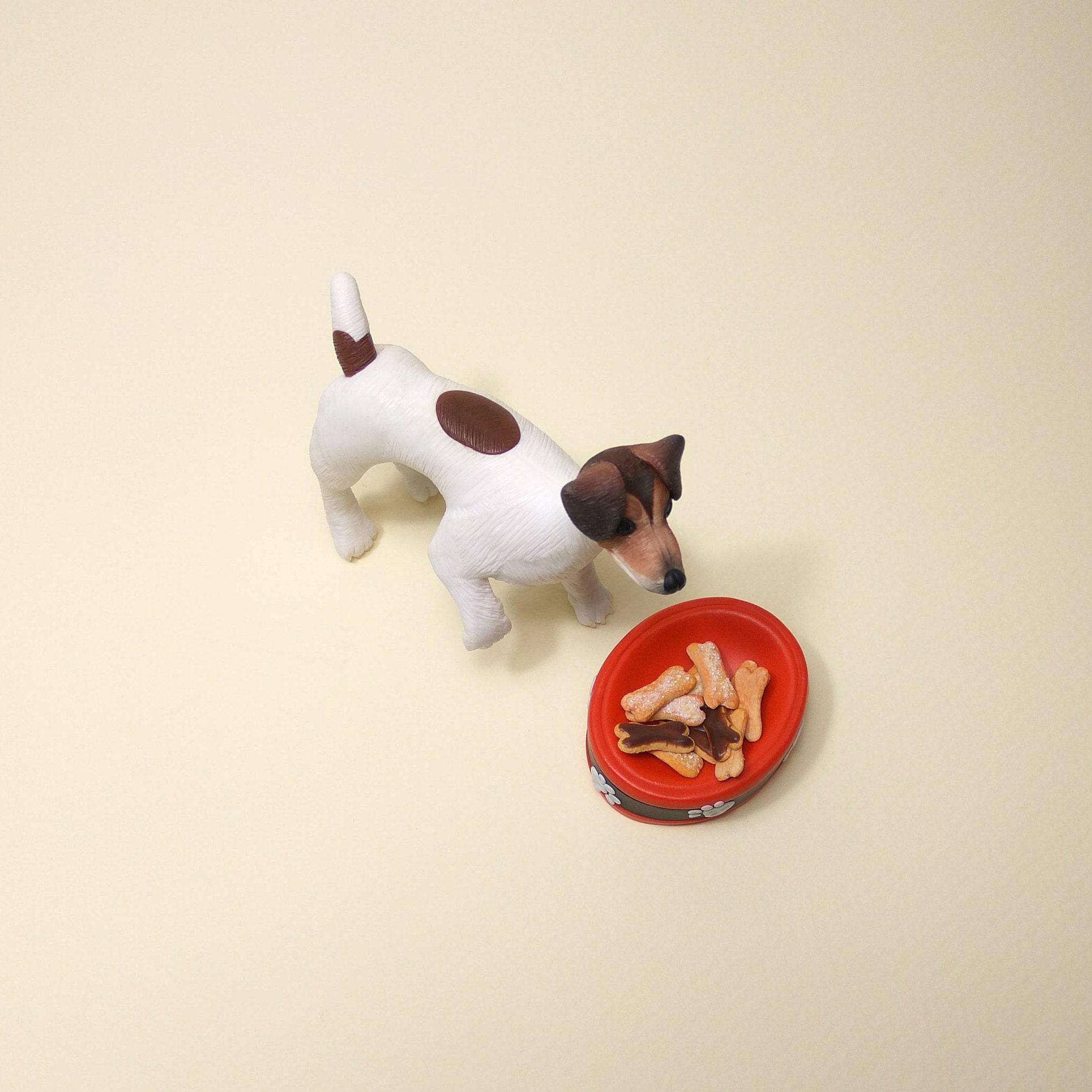 Jack Russell Terrier Figurine Custom pet portrait sculpture | Etsy