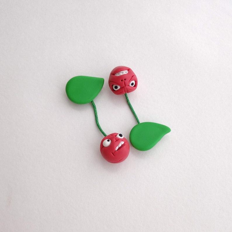 Angry Cherry Brooch - Etsy