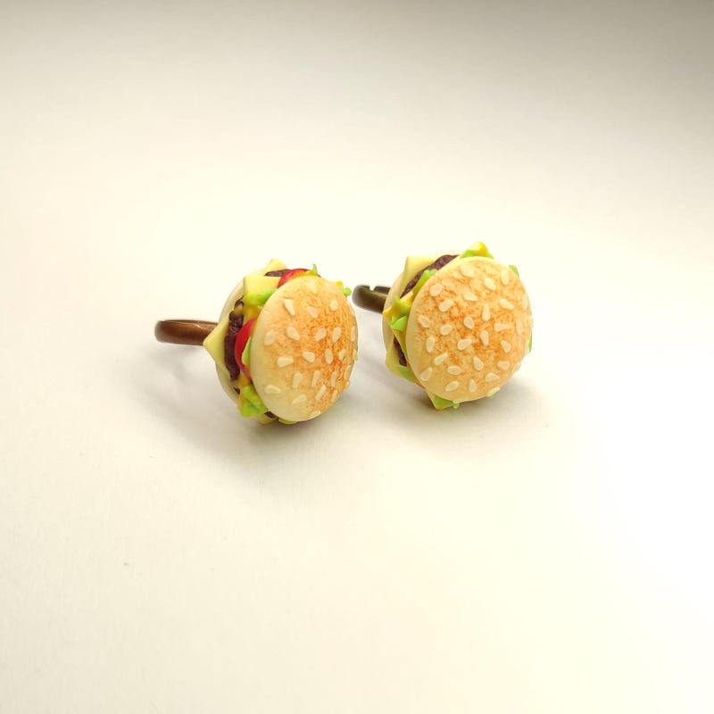 Hamburger Ring - Etsy