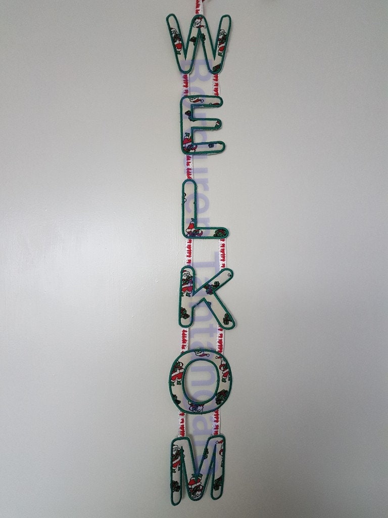 BT Welcome Garland - Etsy