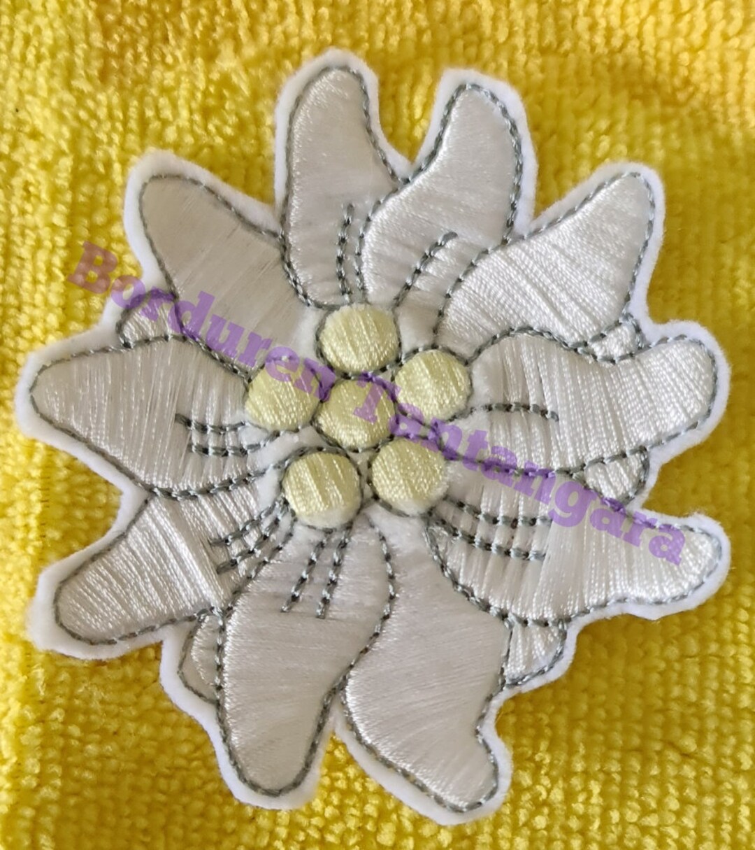 Edelweiss, Edelweiss Machine Embroidery Design, Embroidery Machine ...