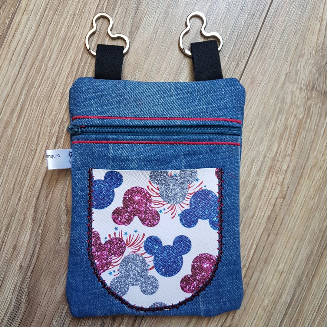 BT Zipper Bag With Front Pocket. - Etsy
