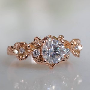 Custom Order: Lab Grown Diamond Engagement Ring adelina - Etsy