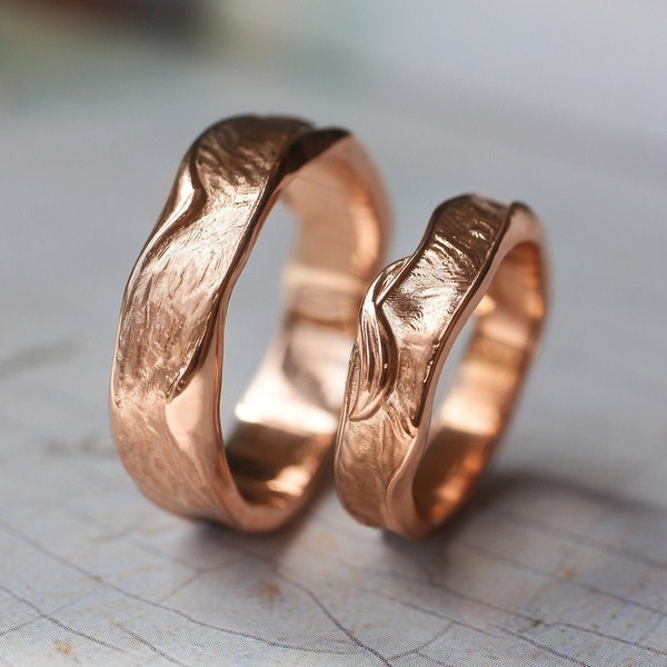 Unusual Wedding Ring - Etsy UK