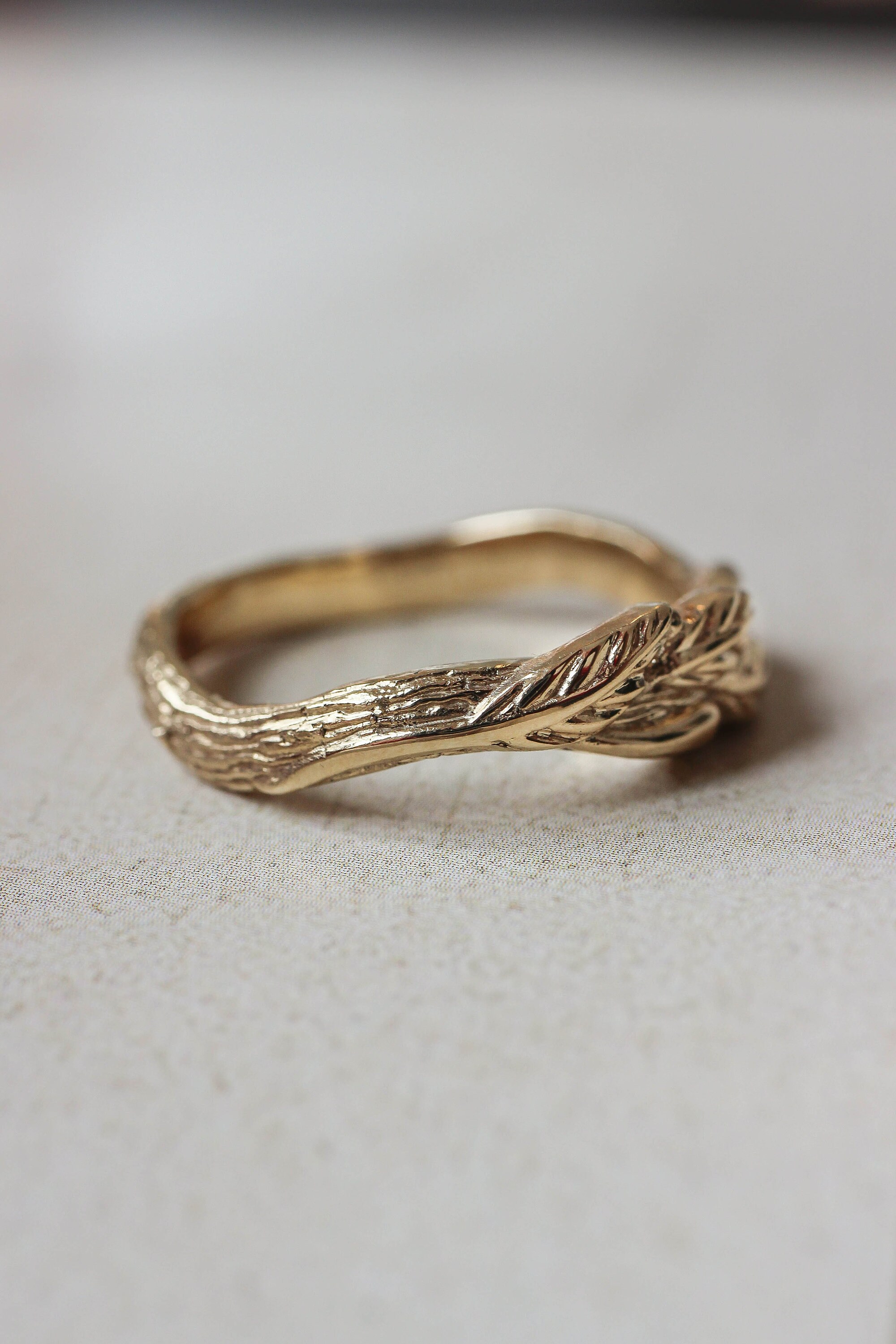 Tree Branch Wedding Band Nature Wedding Ring Rustic Ring for - Etsy Canada