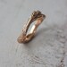 Tree Branch Wedding Band Nature Wedding Ring Rustic Ring for - Etsy
