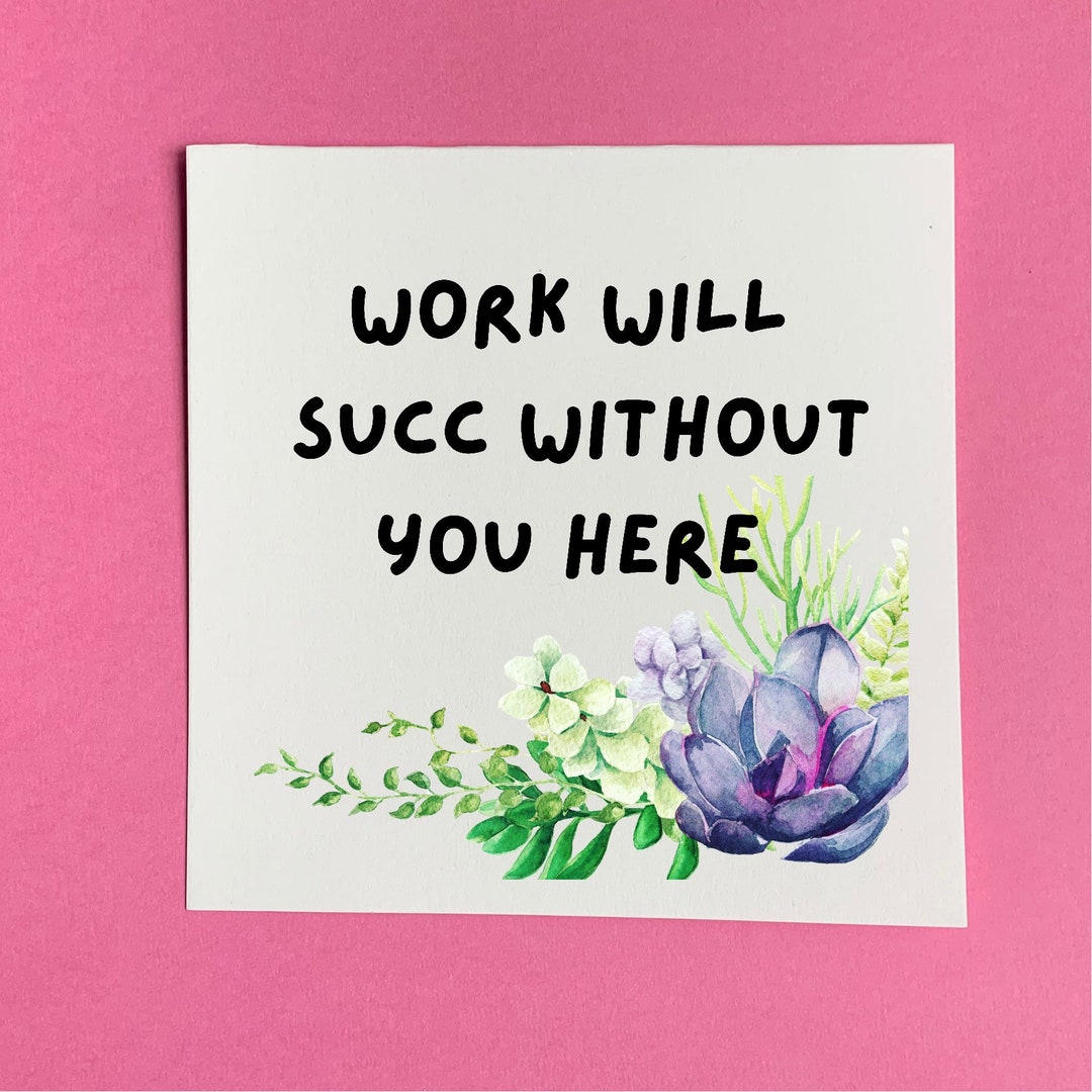 New Job Card Colleague Leaving Work Card Congrats on New Job - Etsy