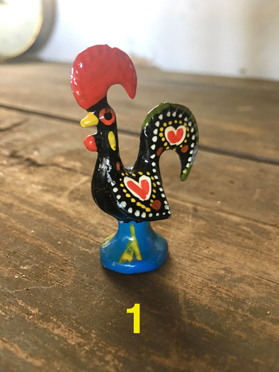 Portuguese Rooster of Barcelos - Metal - Well-known Motif - Vintage - Etsy