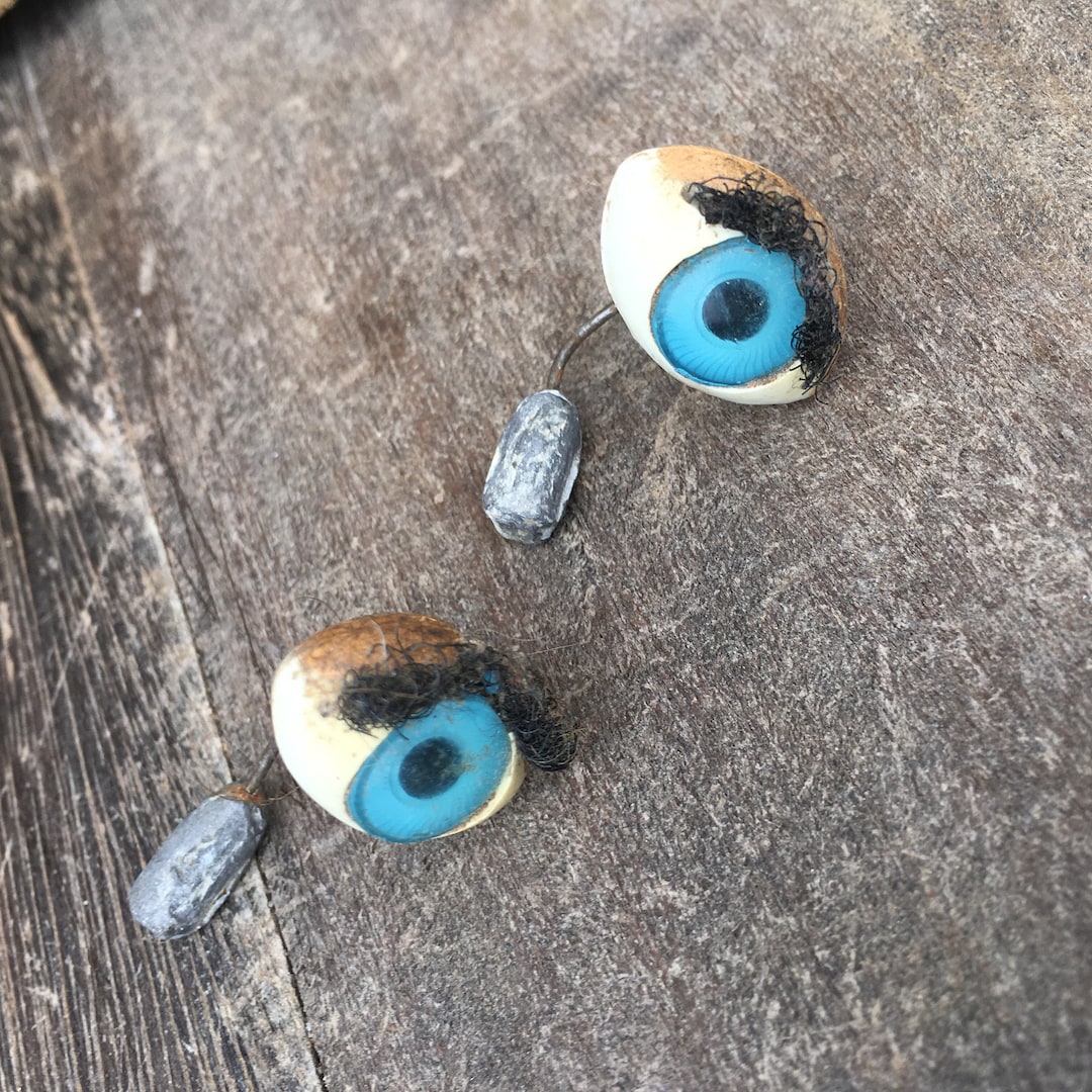 Doll Eyes With Lead Weight and Eyelashes Original From the 50s - Etsy