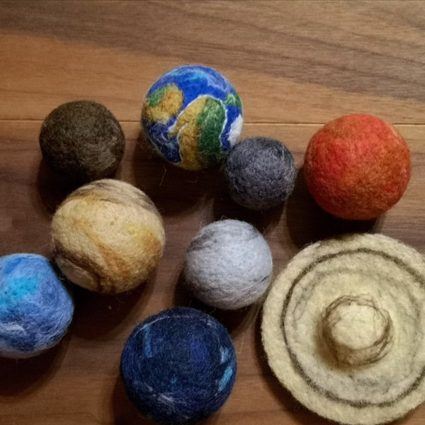 Felt Solar System - Etsy