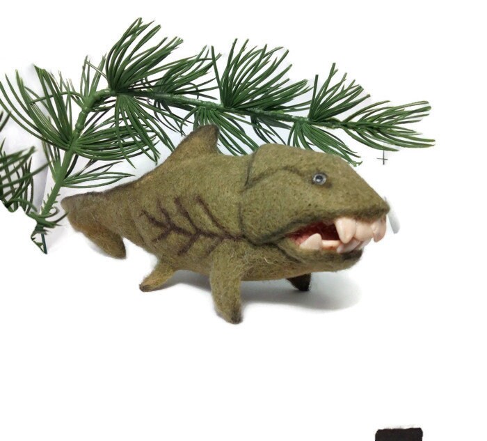 Dunkleosteus Figurine Fish Model Dunlocky Fish Predator - Etsy
