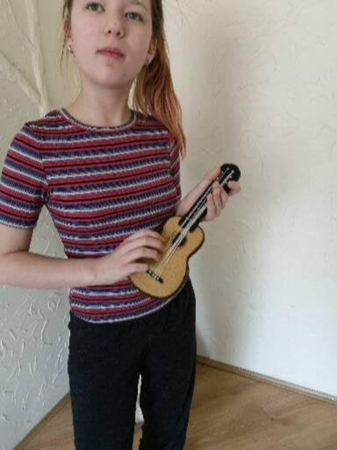 Guitar Miniature Needle Geltednewborn Photo Props,needle Felted Musical ...