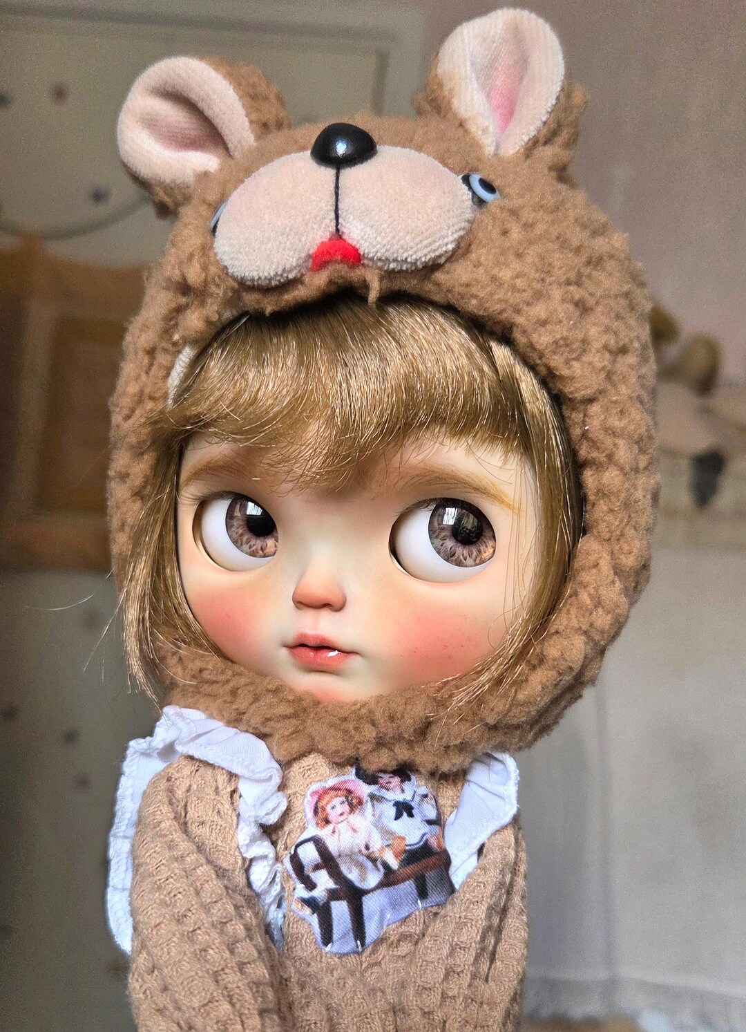 Brie Ooak Custom SBL Blythe Doll Genuine Base - Etsy