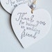 Thank You for Being an Amazing Friend - Say Thank You - Keepsake Heart ...