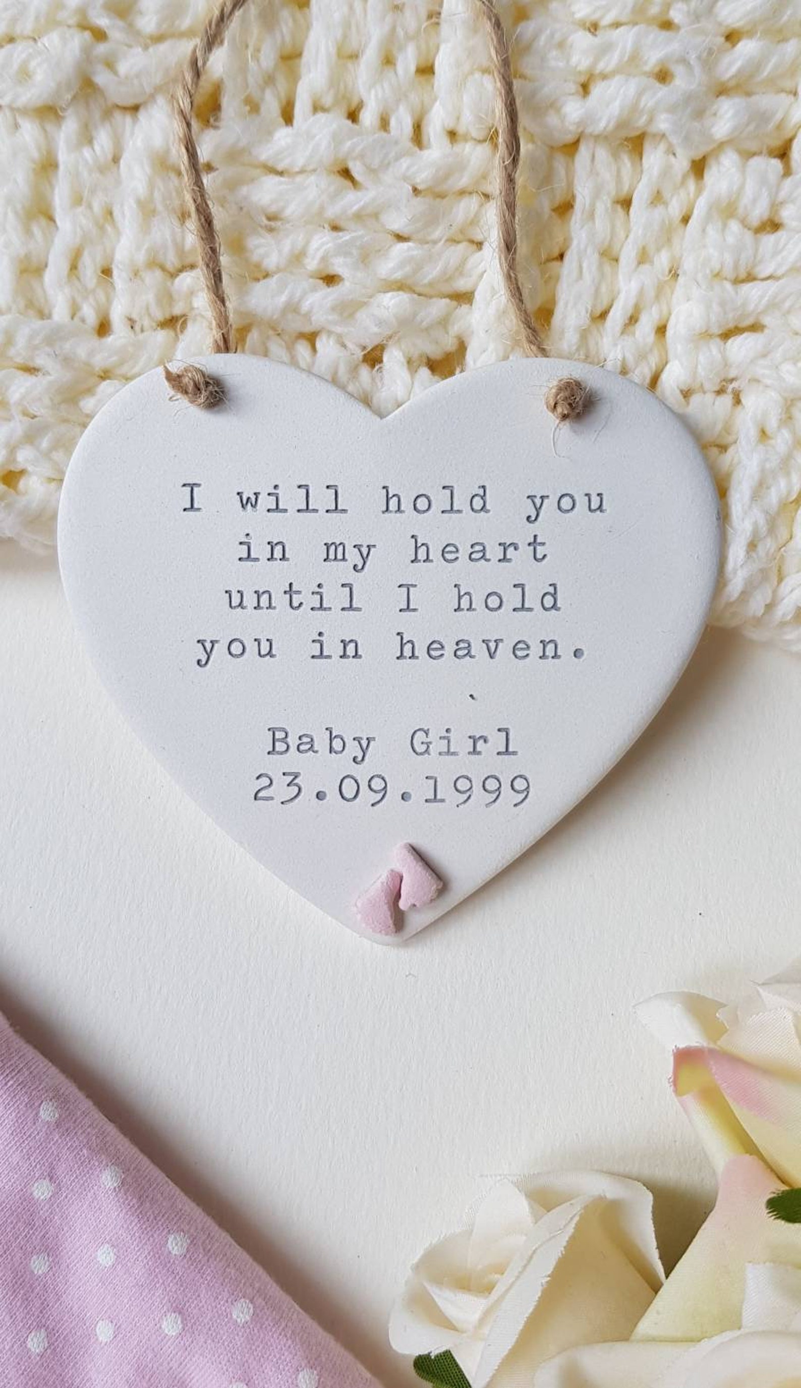 Baby Loss personalised Memorial Remembrance of an Angel Baby | Etsy