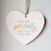 You Are Perfect Just as You Are - Rainbow Heart - Supportive Reminder ...