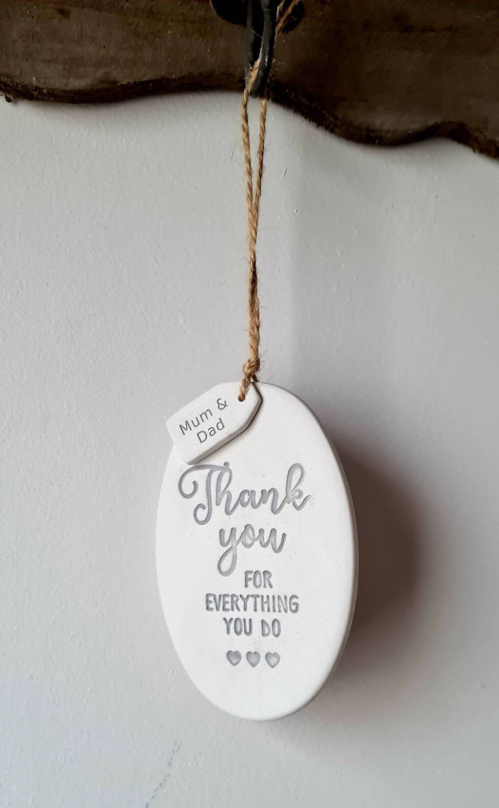 Thank You Gift Handmade Thoughtful Keepsake Thanks for | Etsy UK