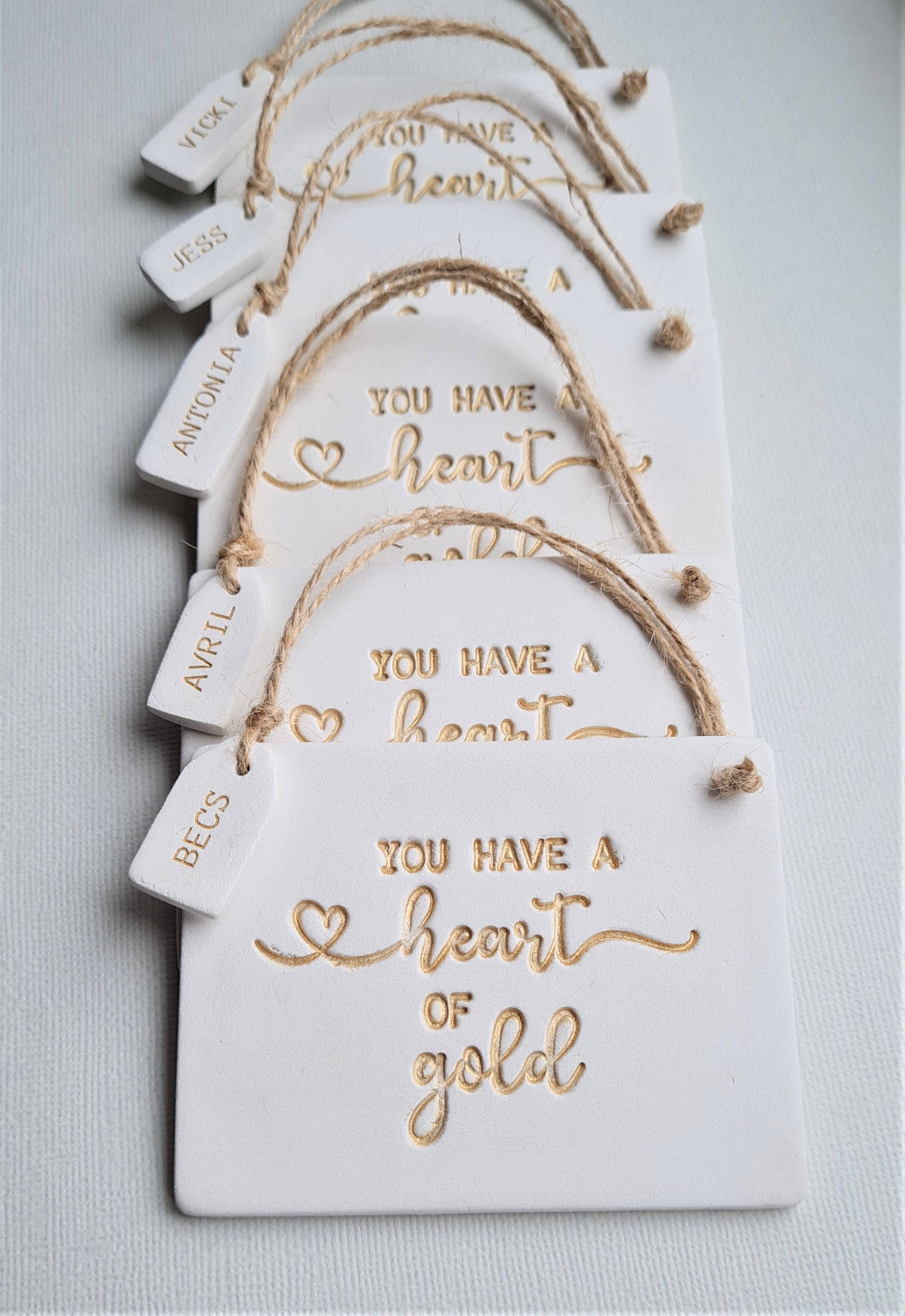 You Have a Heart of Gold Personalised Gift for Friend - Etsy UK