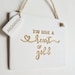 You Have a Heart of Gold - Personalised Gift for Friend - Thank You ...