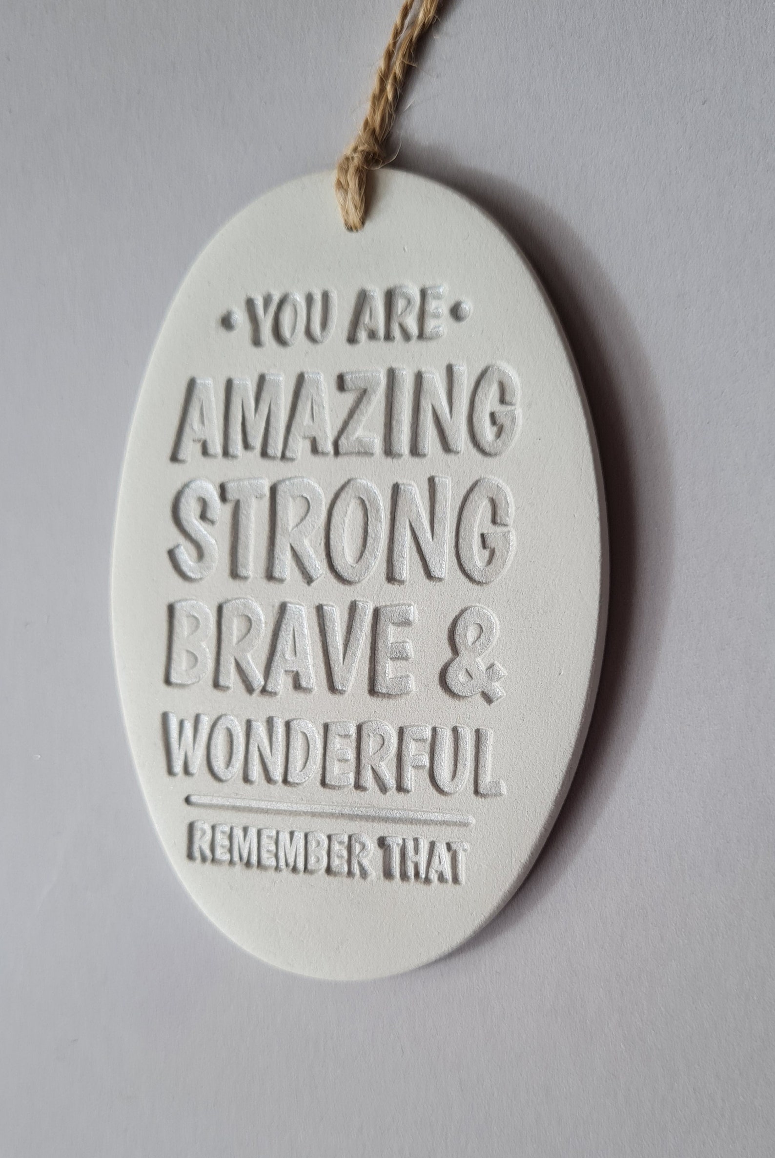 Inspirational Quote Keepsake 'you Are Amazing Strong - Etsy UK