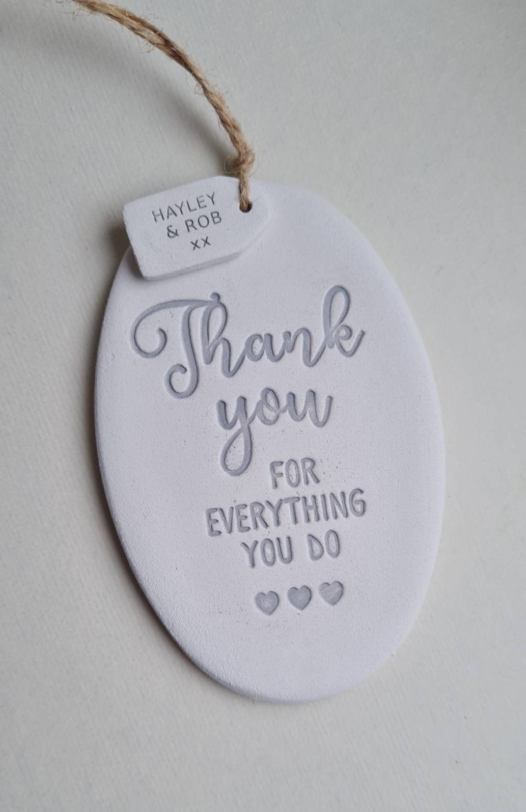 Thank You Gift Handmade Thoughtful Keepsake Thanks for | Etsy UK