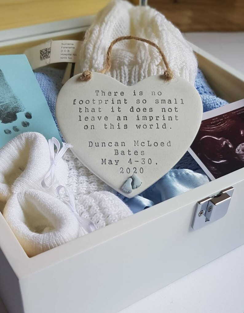 Baby Loss personalised Memorial ornament miscarriage support | Etsy