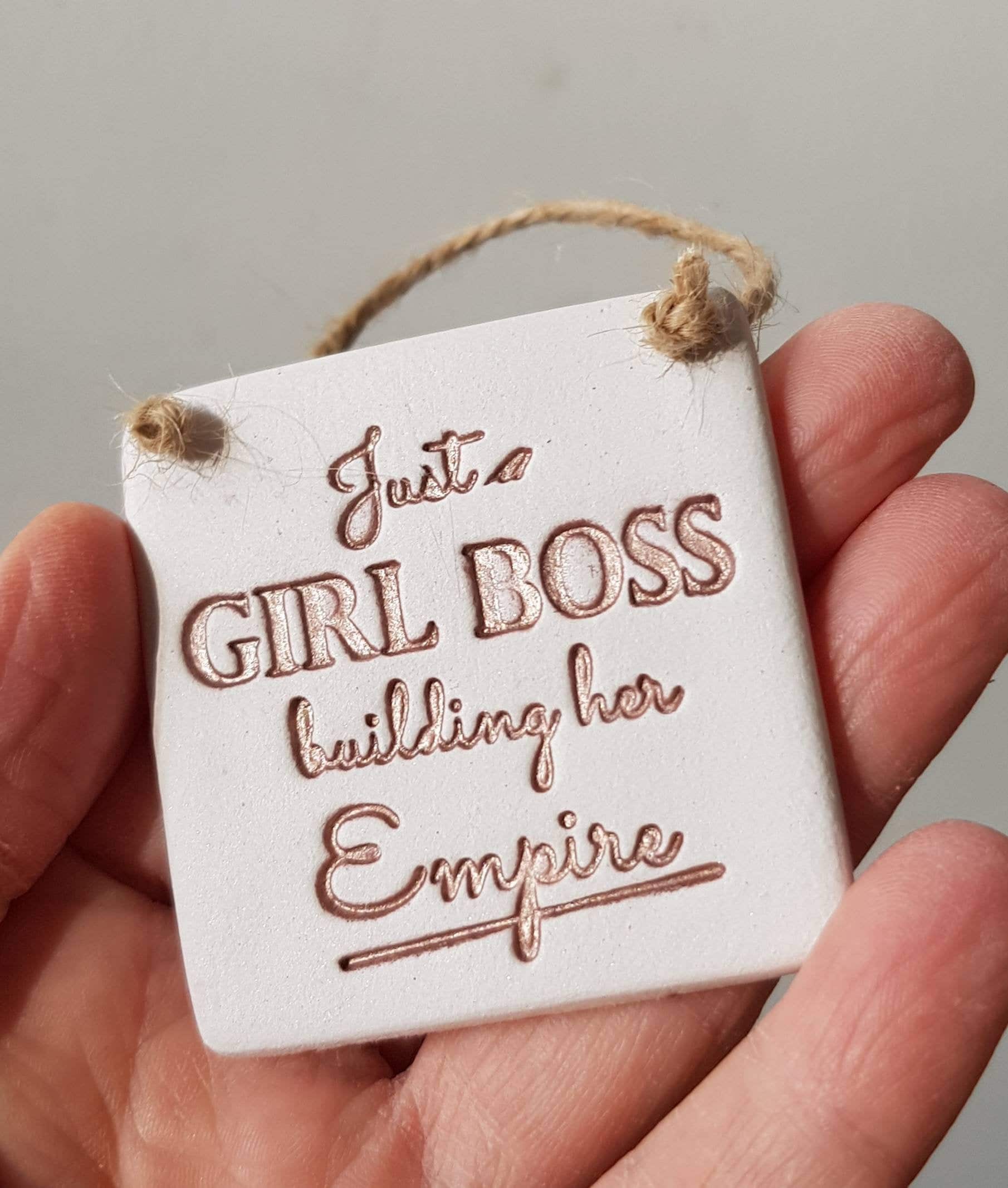Girl Boss gift celebrate success gift for strong woman | Etsy