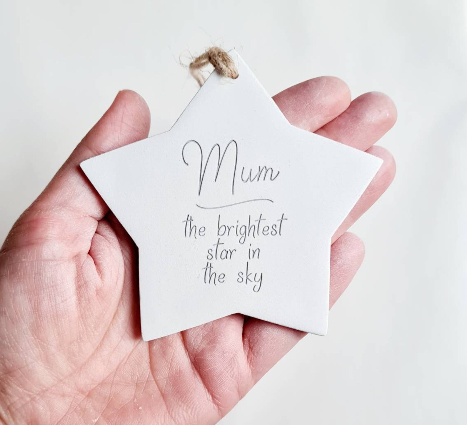 Personalised Bereavement Bright Star Keepsake Gift - Brightest Star in ...