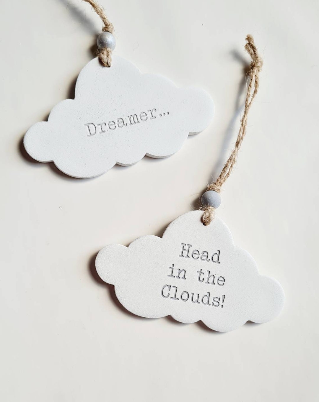 Personalised Cloud Gift - Handmade Cloud Decoration With Choice of ...