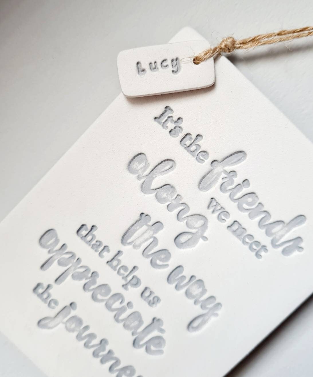 Handmade Friendship Keepsake Thoughtful Caring Gift for - Etsy UK