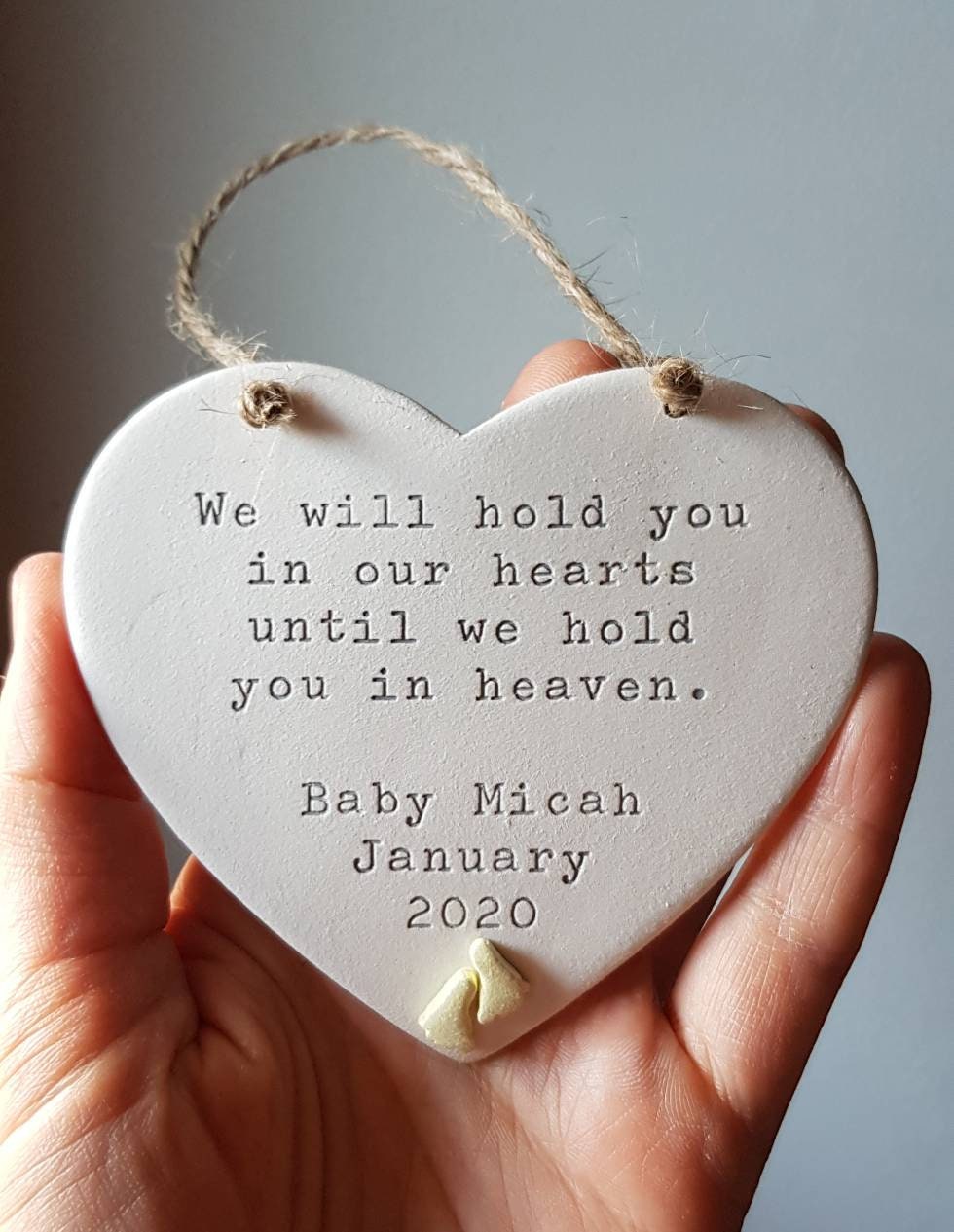 Baby Loss personalised Memorial Remembrance of an Angel Baby | Etsy