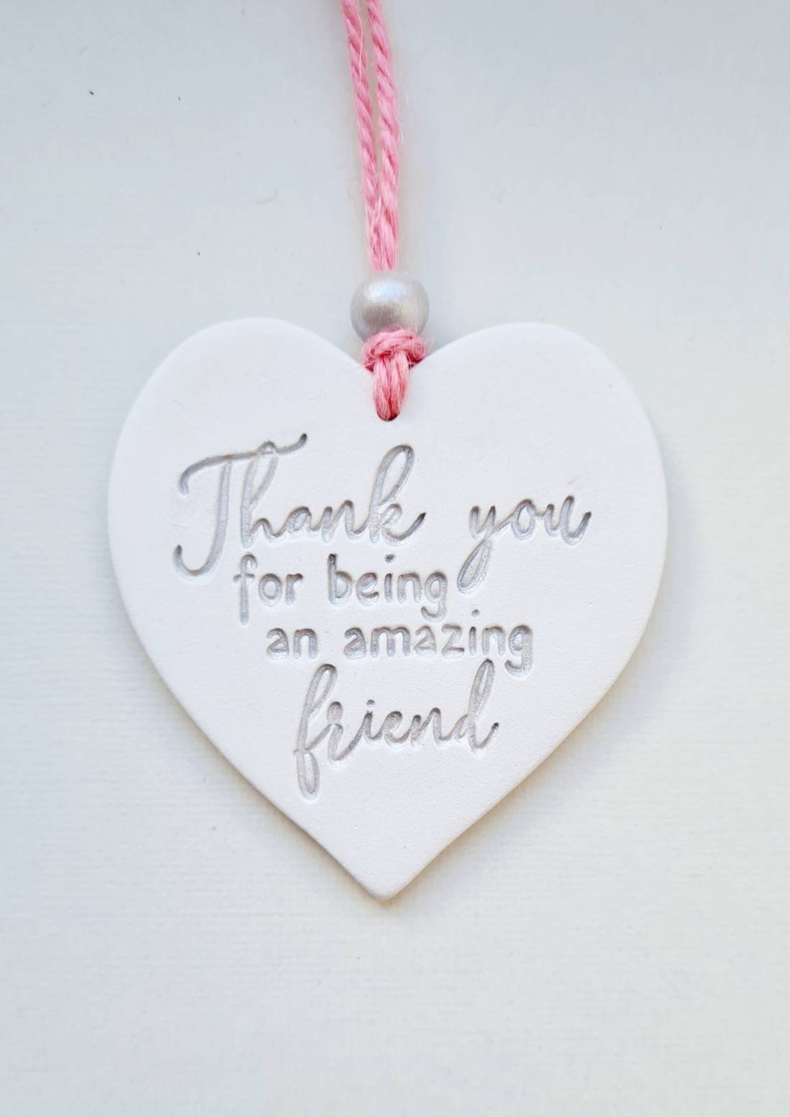 Thank You for Being an Amazing Friend - Say Thank You - Keepsake Heart ...