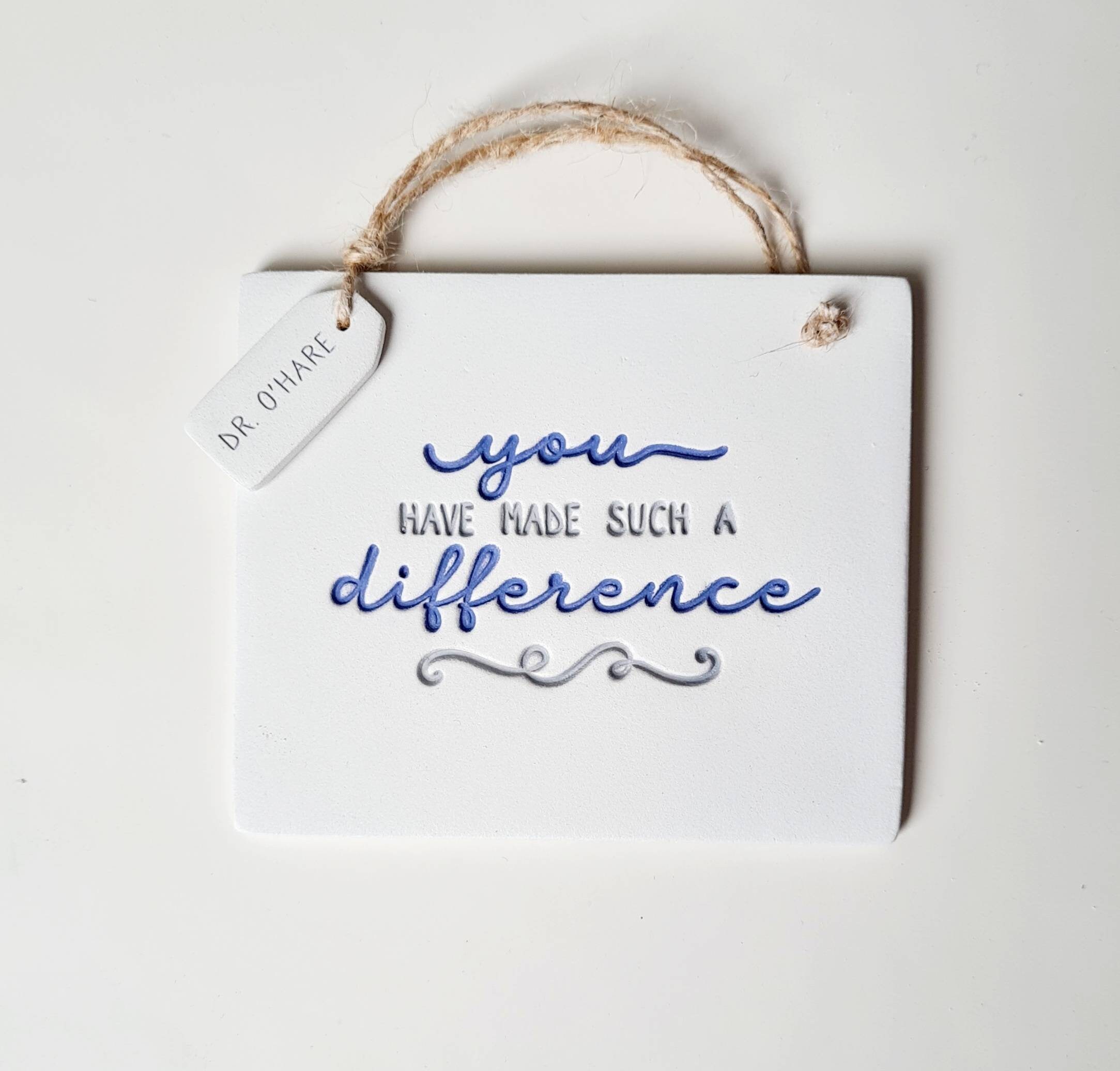 You Have Made Such a Difference Meaningful Coworker Leaving - Etsy UK