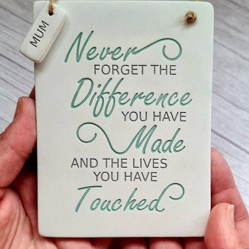 You Have Made Such a Difference Meaningful Coworker Leaving | Etsy UK