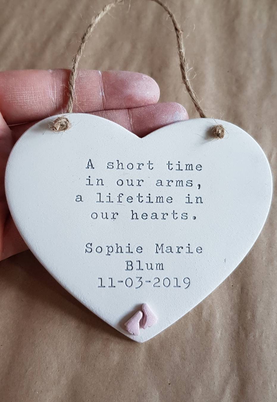 Baby Loss personalised Memorial keepsake stillborn baby a | Etsy